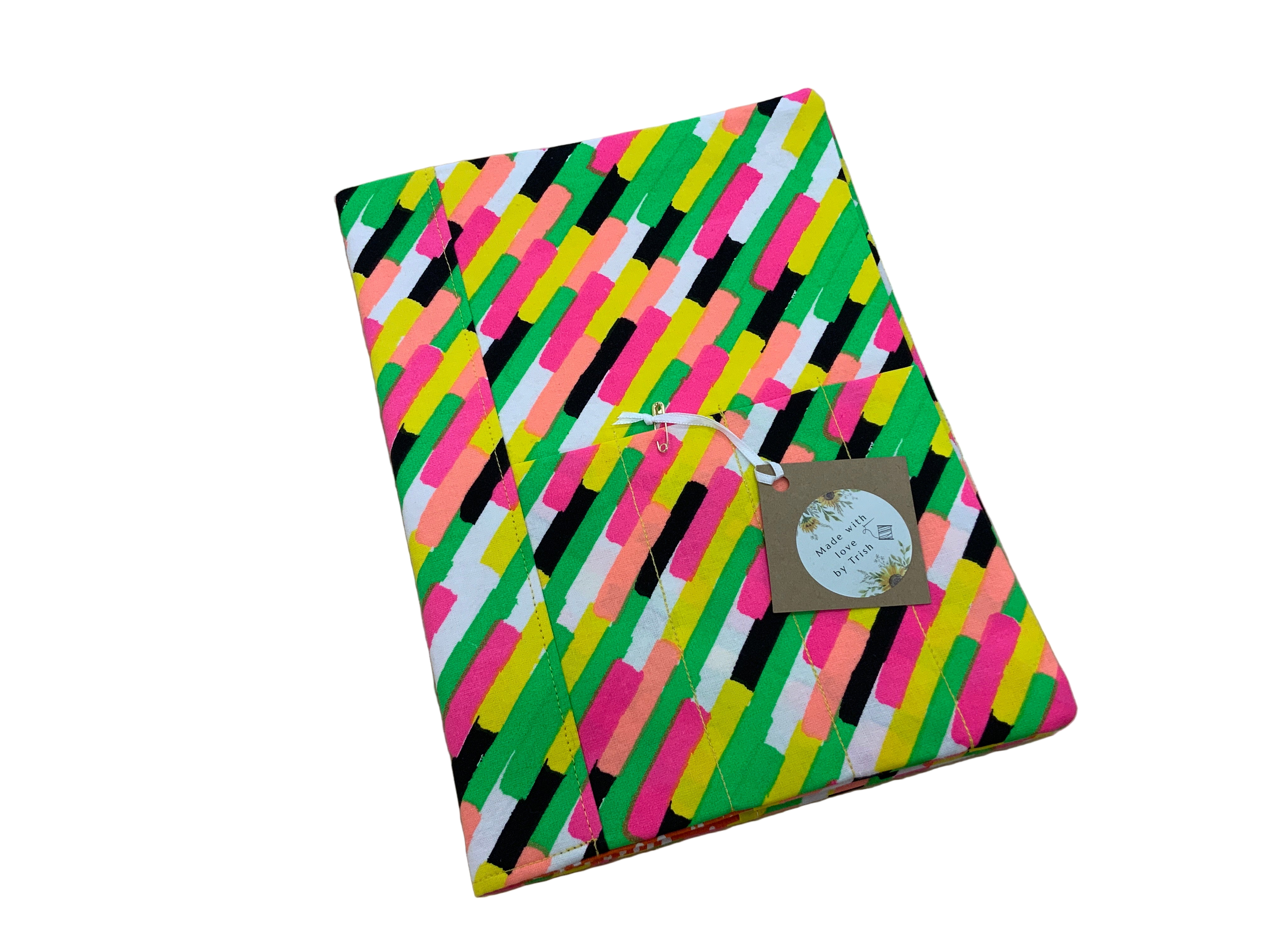 Handmade Fabric Notebook Cover with Pocket | Composition Book Included ...