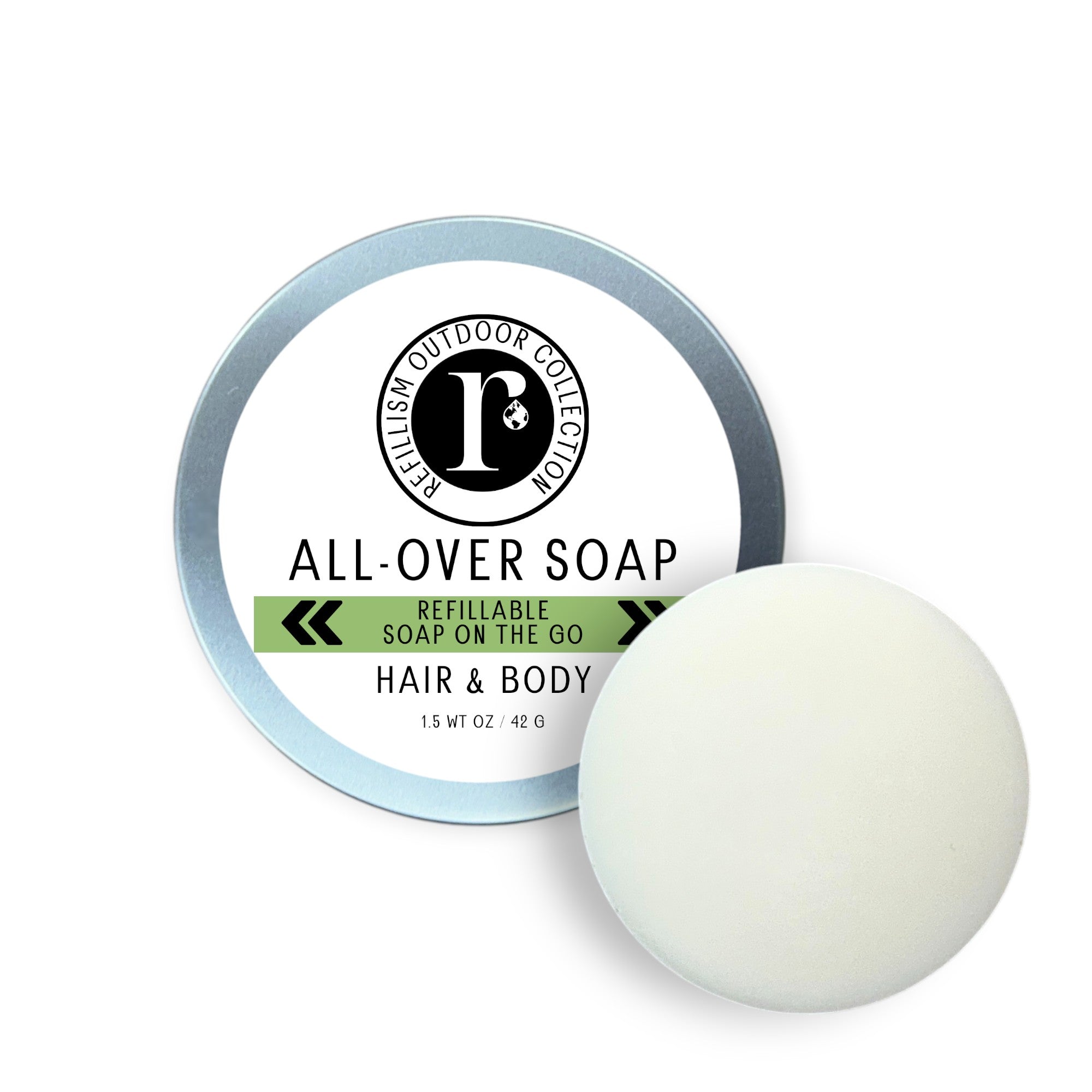 All Over Soap | Hair & Body | Refillism Outdoor Collection