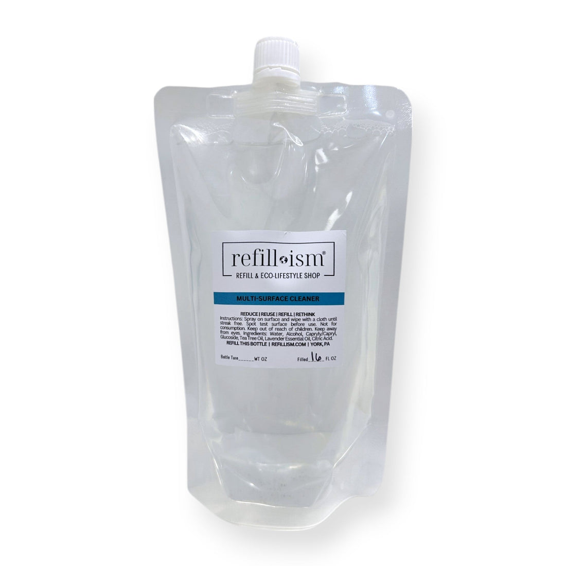Multi-Surface Cleaner | Lavender | Plant-Based & Biodegradable – Refillism